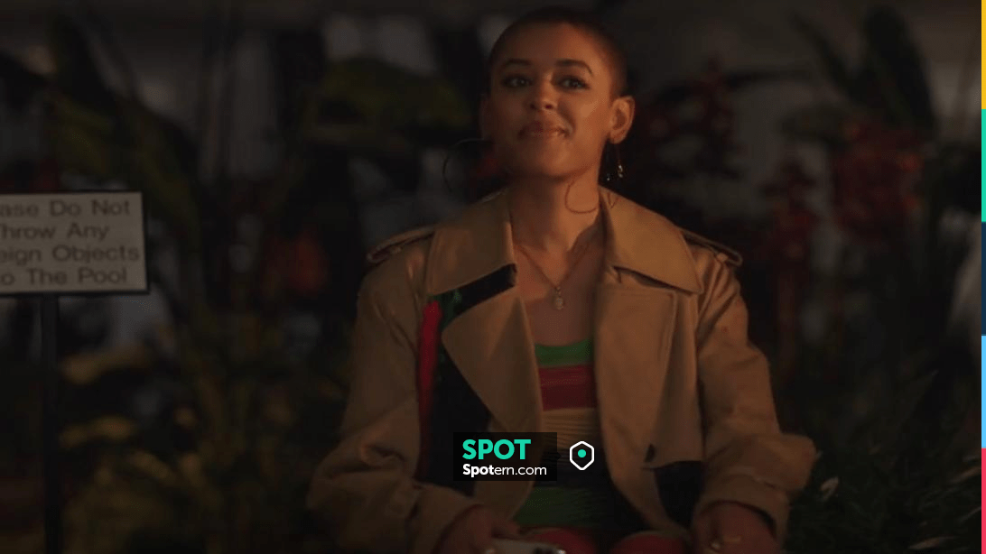 Theophilio Mul­ti­col­or Poly­ester Jump­suit worn by Julien Calloway ...