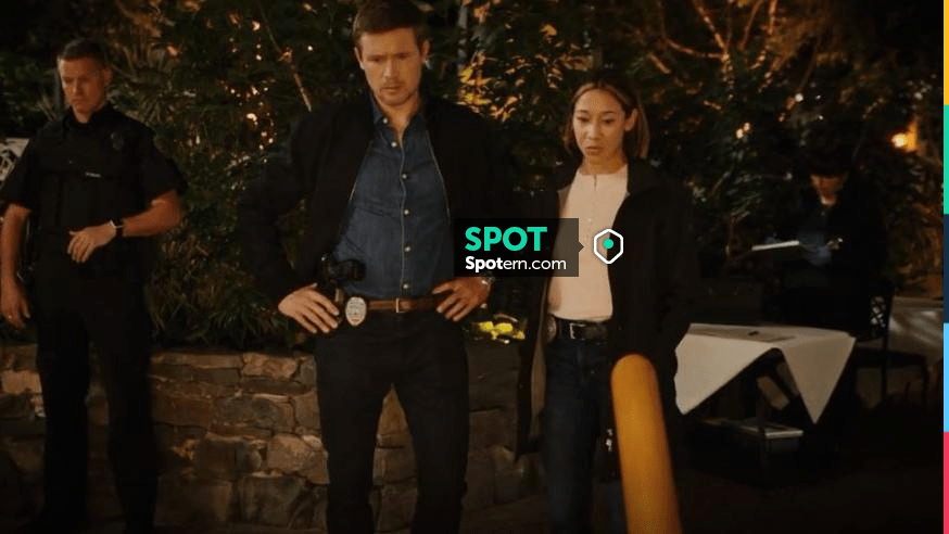 T-shirt Club Monaco Cashmere Button porté par Sarah Truong (Mayko ...