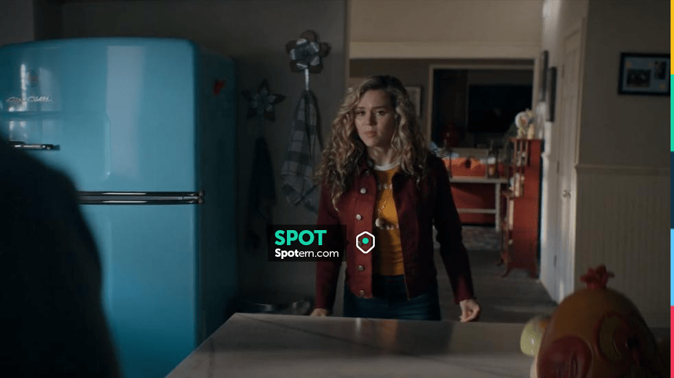 L'Agence Janelle Slim Jacket worn by Courtney Whitmore (Brec Bassinger ...