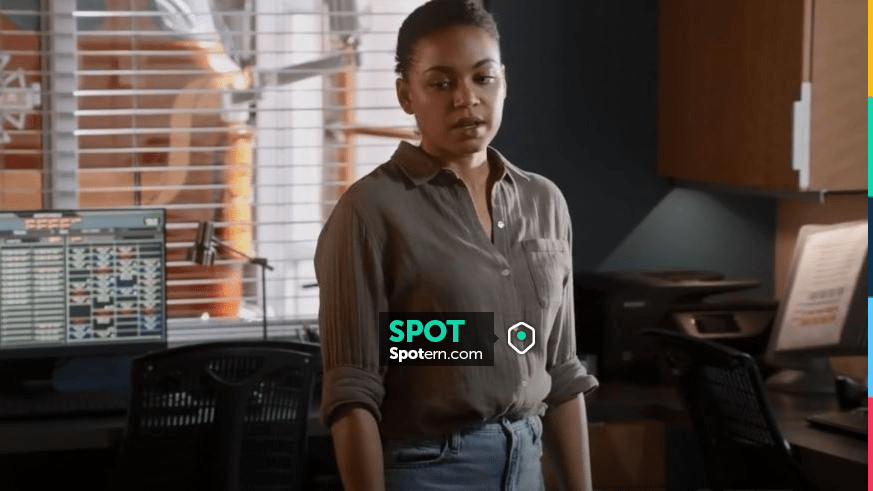 Rails Ellis Shirt worn by Natasha Ward as seen in Station 19 (S05E06 ...