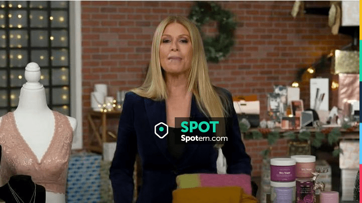 A.L.C. Edie Velvet Tailored Jacket worn by Jill Martin as seen in Today ...