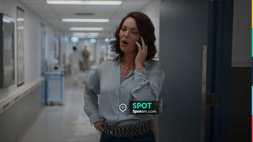 Eileen Fisher Silk Button-Down Shirt worn by Tully Hart (Katherine ...