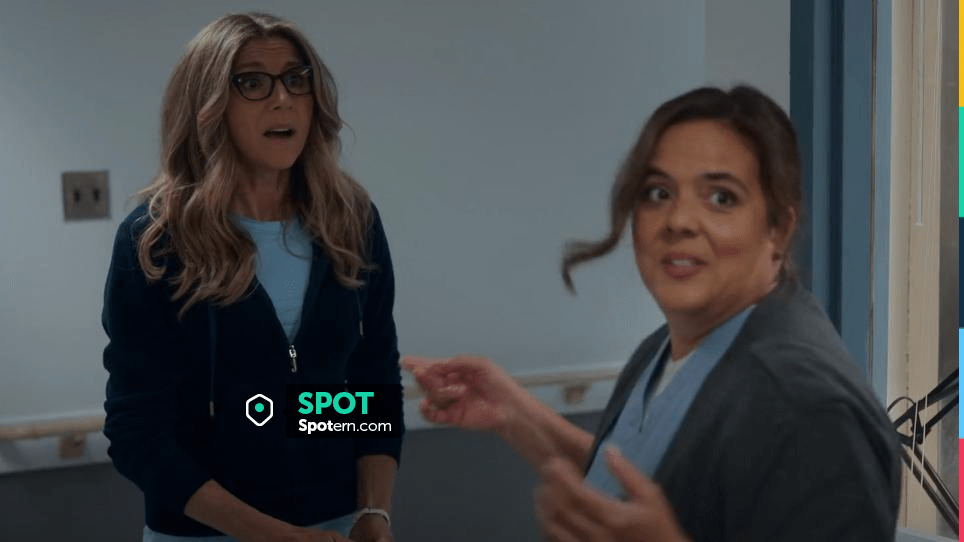 Juicy Couture Blue Velour Full-Zip Sweater worn by Kate Mularkey (Sarah ...