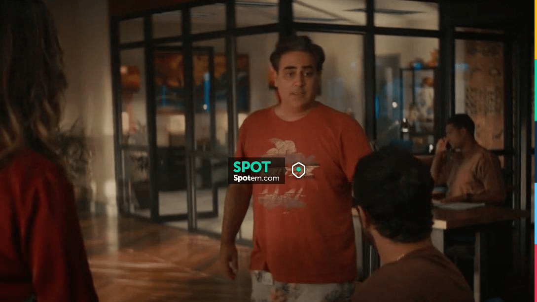 Sol Angeles Breezway Palms T Shirt porté par Ernie Malik (Jason Antoon ...