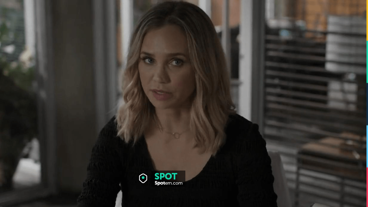 Frame Scoop Neck Smocked Top worn by Dr. Morgan Reznick (Fiona ...