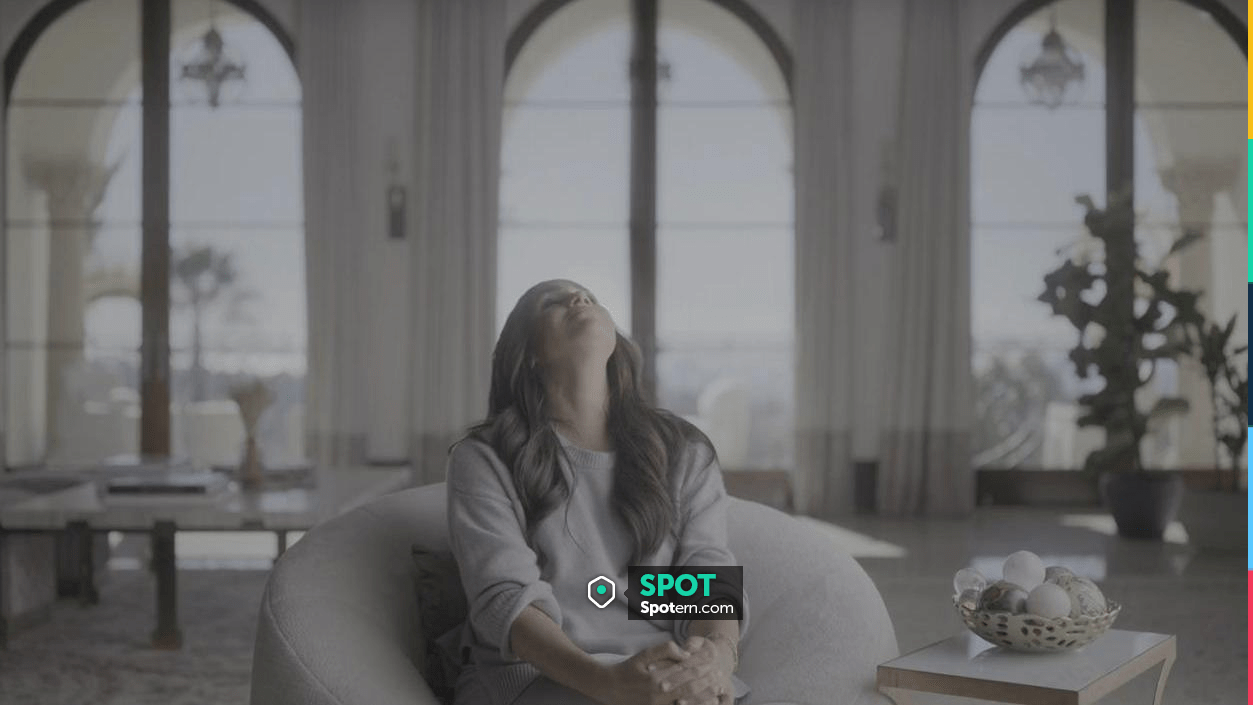 Krista Elsta Blue Wool Sweater worn by Meghan Markle as seen in Harry ...