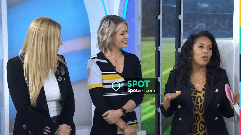 Parker Amity Knit Dress Worn By Dylan Dreyer As Seen In Today On December 9 2022 Spotern