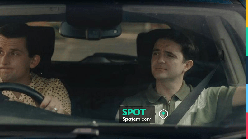 River Island Short Sleeve Po­lo worn by Ian (Jamie Quinn) as seen in ...