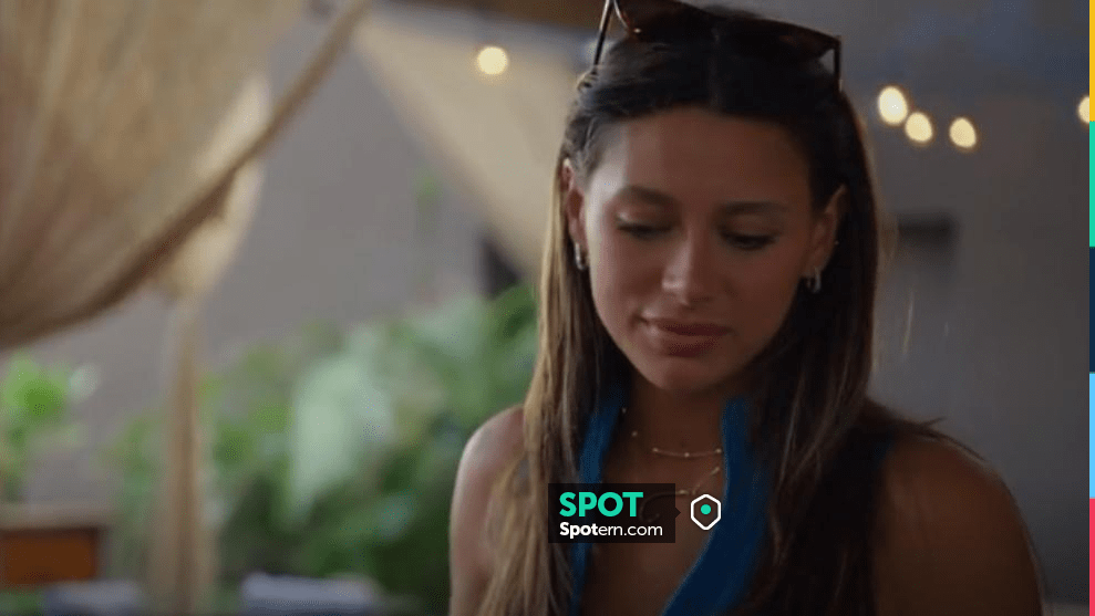 The Same Circle Hooked on You Necklace worn by Cara Geswelli as seen in ...