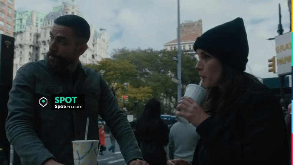 John Varvatos Andrew Slim Fit Leather Trucker Jacket worn by Special ...