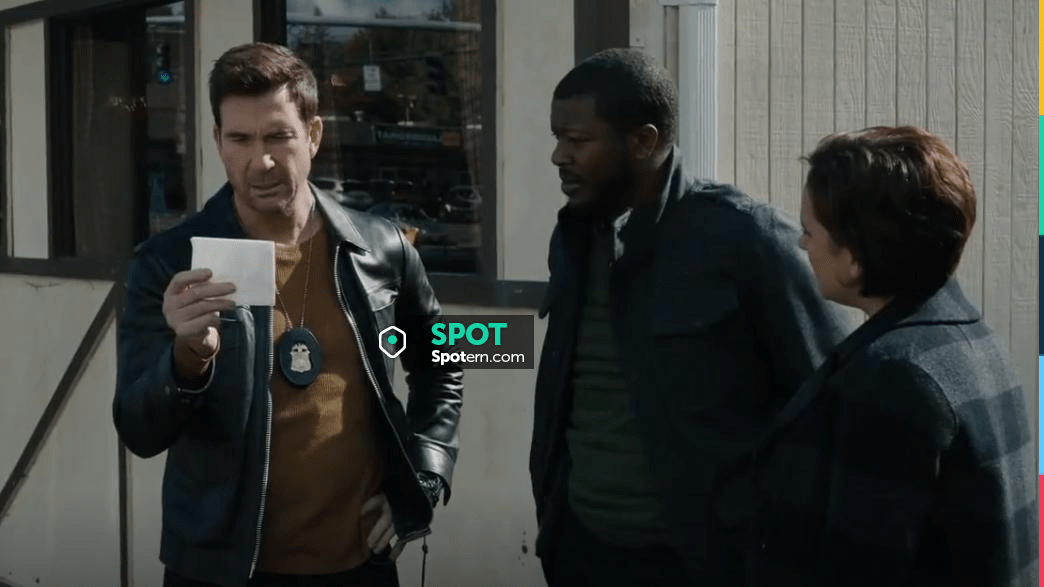 Tom Ford Leather Blou­son Jack­et worn by Supervisory Special Agent ...