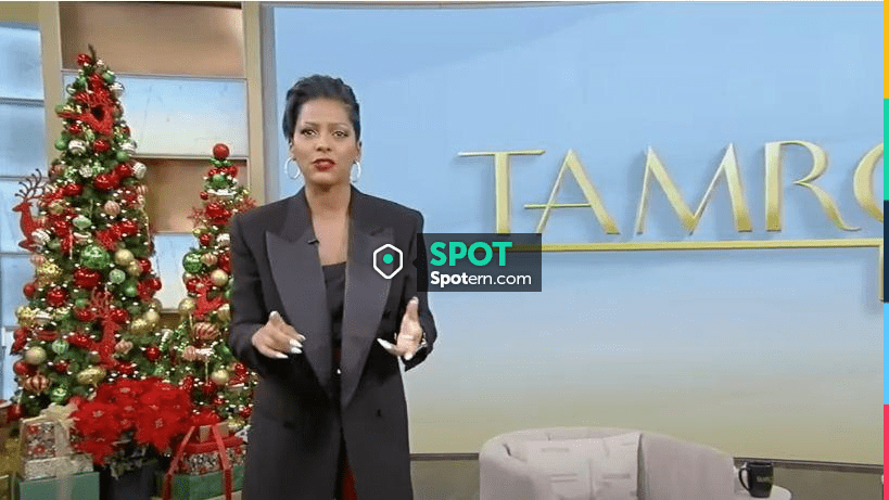 Saint Laurent Satin-lapel Dou­ble-breast­ed Wool Tuxedo Jacket worn by ...