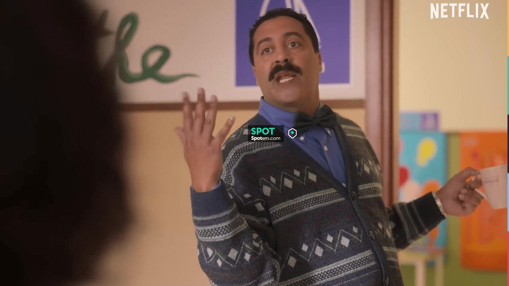 Blue button down Shirt worn by Rob (Sean Amsing) in Love in the Villa ...