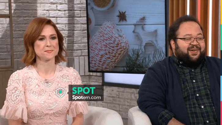 Needle & Thread Carmen Dress worn by Ellie Kemper as seen in CBS ...