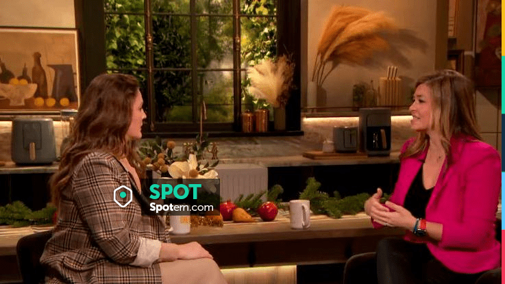 Max Mara Studio Dodo Flannel Blazer worn by Drew Barrymore as seen in ...