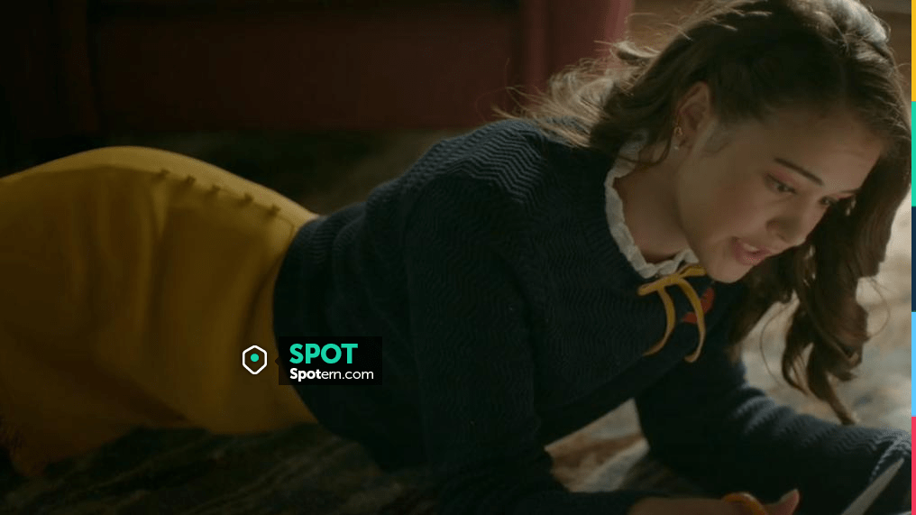 Honey Punch Nia Fringe Skirt worn by Josie Saltzman (Kaylee Bryant) as ...