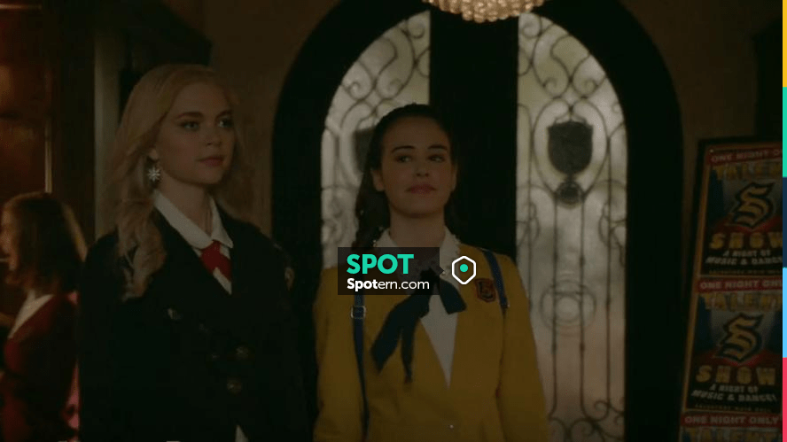 Ted Baker Alay­naa Top worn by Josie Saltzman (Kaylee Bryant) as seen ...