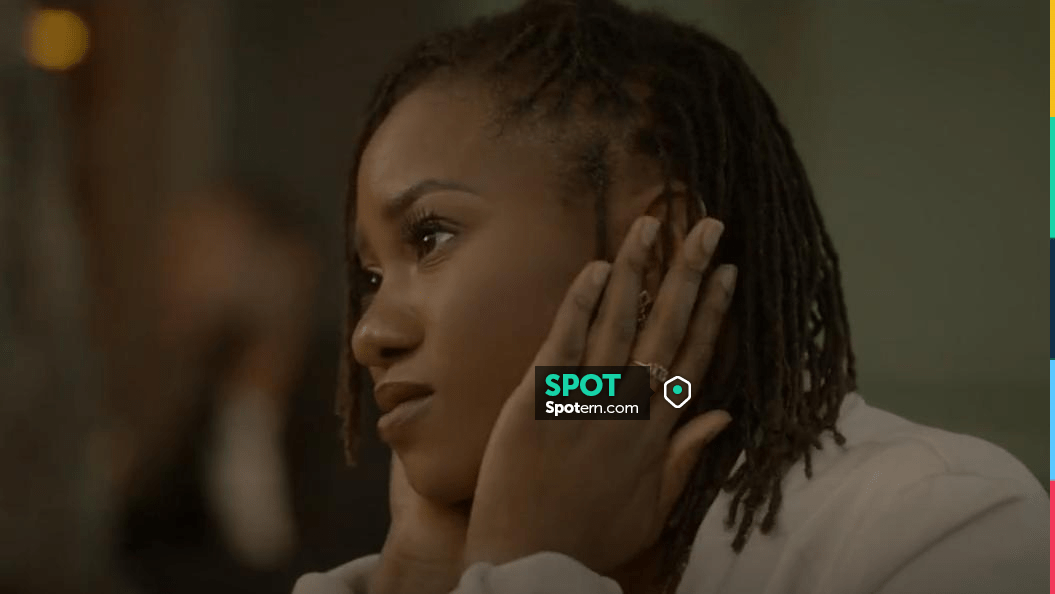 Anthropologie Ombre Stacked Ring Set worn by Cleo Sowande (Omono Okojie ...