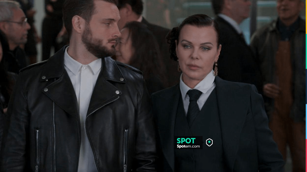 Gucci Fluid Drill Formal Vest worn by Maggie Amato (Debi Mazar) as seen ...