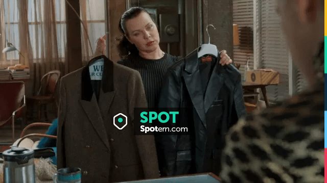 Saint Laurent Double Breasted Wool Tweed Blazer of Maggie Amato (Debi ...