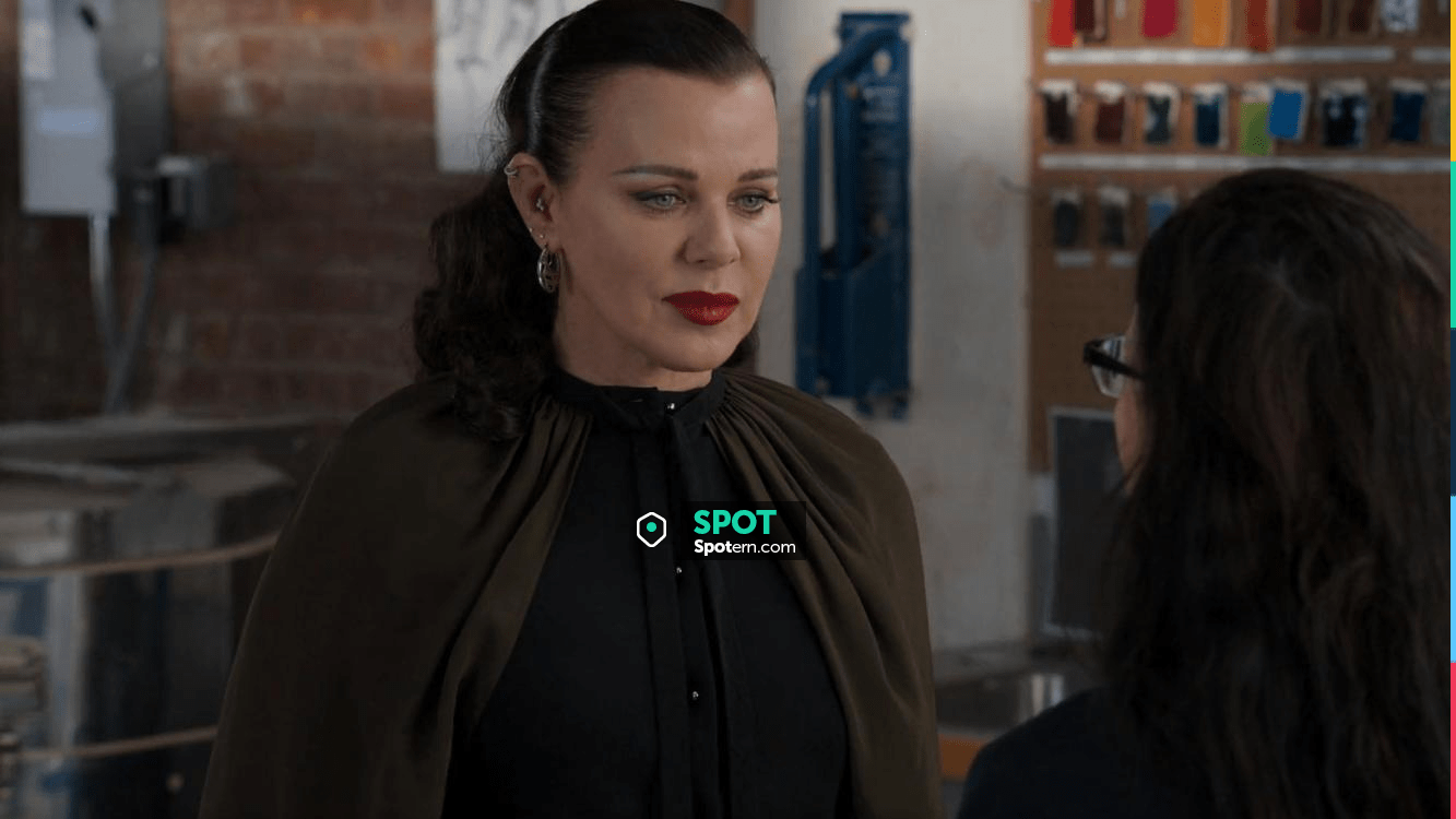 Loewe Billowing Cape Sleeve Top worn by Maggie Amato (Debi Mazar) as ...