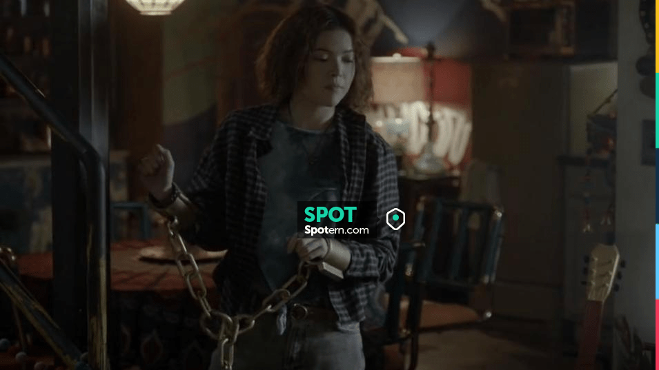 Rag & Bone Iris Shirt worn by Jen (Piper Curda) as seen in Legacies ...