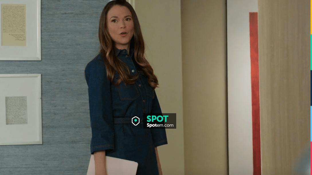 Gucci Belted Denim Dress worn by Liza Miller (Sutton Foster) as seen in ...