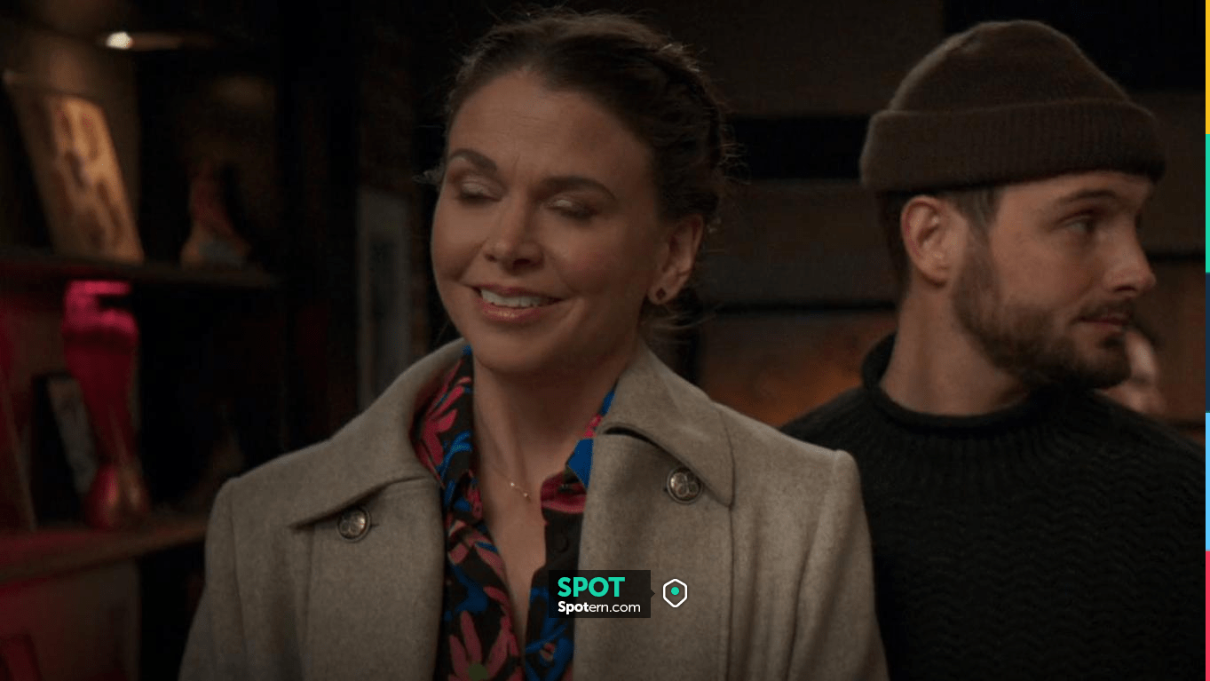 Givenchy Melange Wool Coat worn by Liza Miller (Sutton Foster) as seen ...