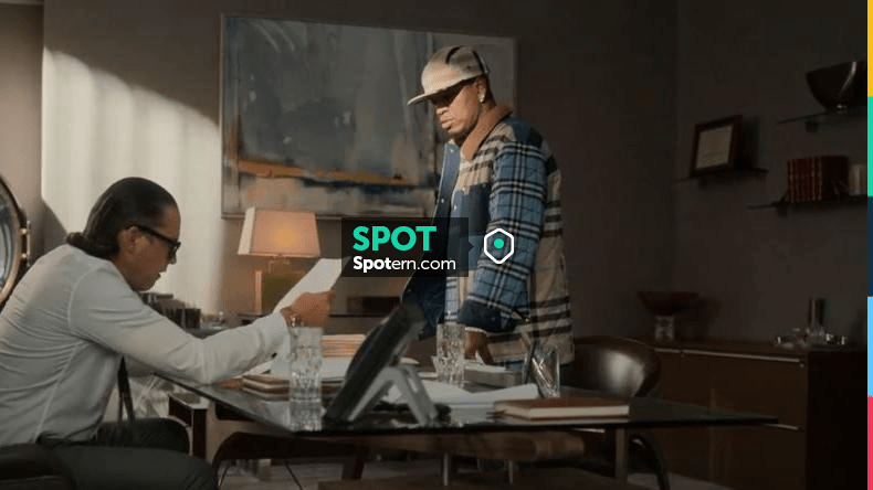 Burberry Henham Mixed-Plaid Jacket worn by Sage Odom (Ne-Yo) as seen in ...