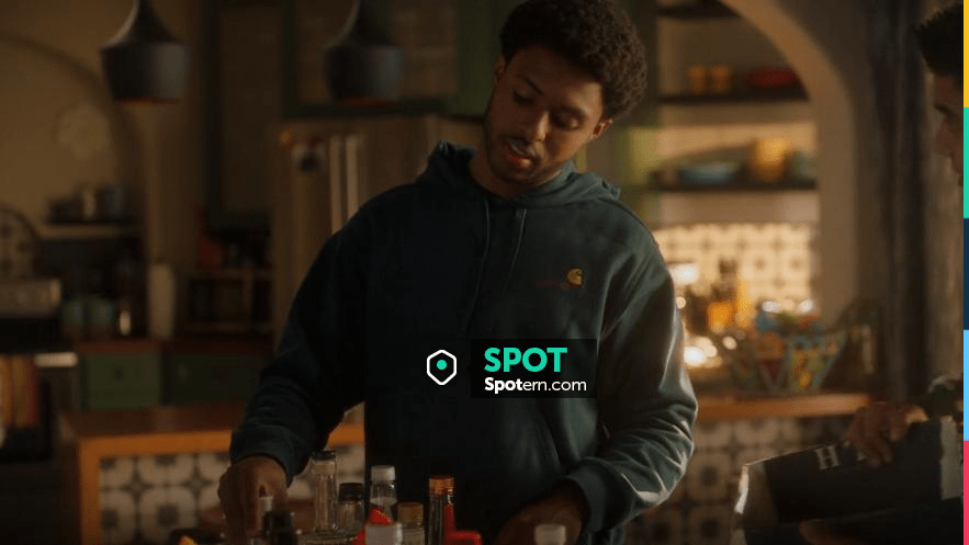 Carhartt American Script Dark Teal worn by Doug (Diggy Simmons) as seen ...