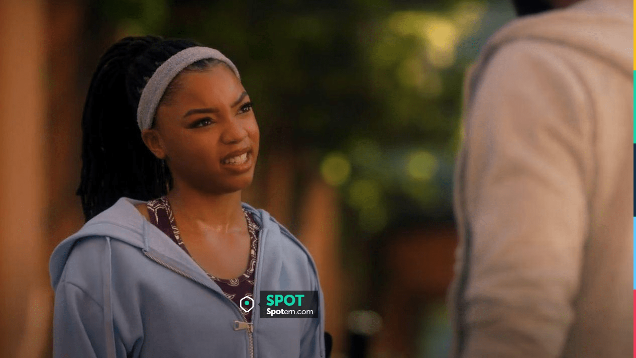 Splits59 Geri Techflex Bra worn by Jazz Forster (Chloe Bailey) as seen ...