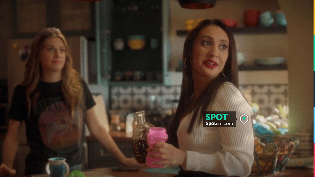 Staud Shoko Cargo Colorblock Cardigan worn by Ana Torres (Francia Raisa ...