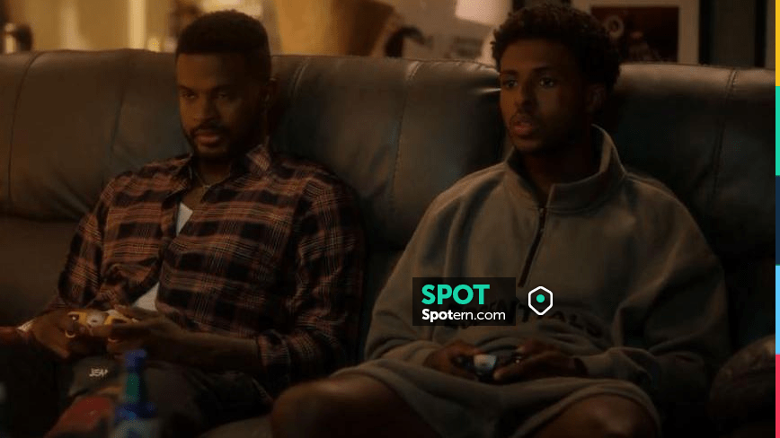 Fear of God Half Zip Sweater worn by Doug (Diggy Simmons) as seen in ...