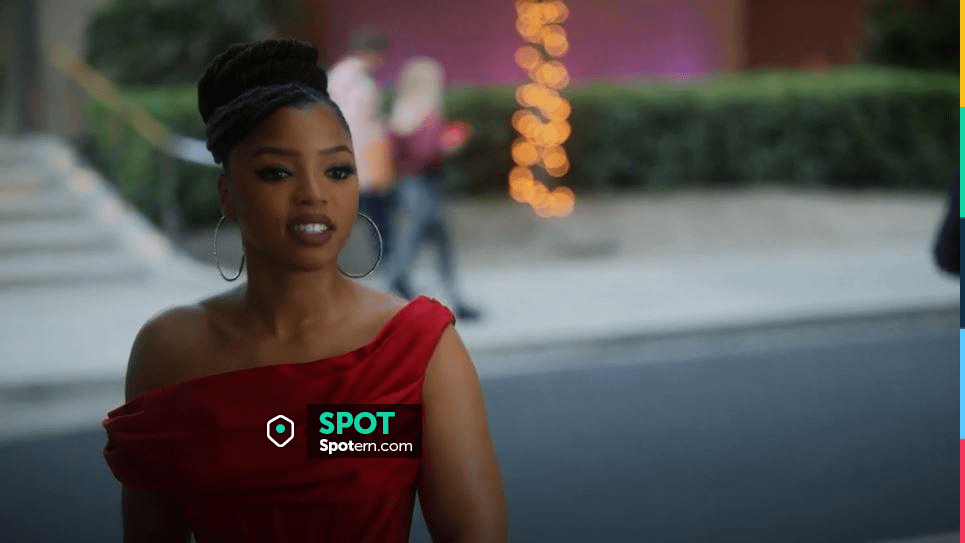 House of CB Lulu Dress worn by Jazz Forster (Chloe Bailey) as seen in ...