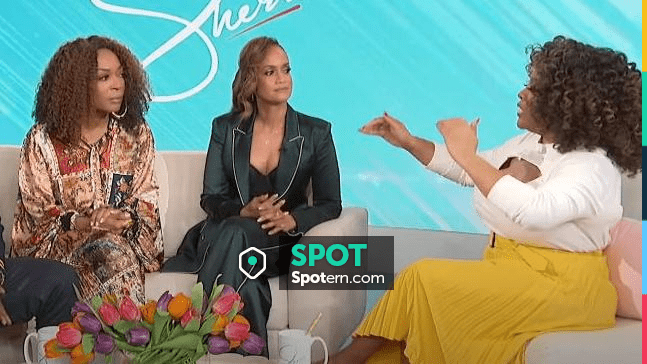 Veronica Beard Edia Wide-Leg Pants worn by Tammy Townsend as seen in ...