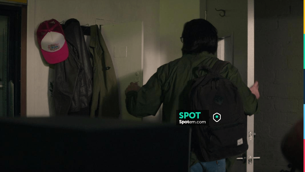 Herschel Backpack in black worn by Bodhi (Martin Starr) as seen in ...
