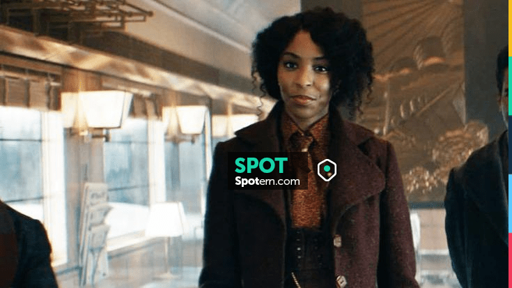 The brown blouse worn by Eulalie Hicks / Lally (Jessica Williams) in ...