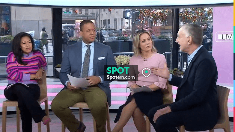 Ted Baker Dyana Dress worn by Dylan Dreyer as seen in Today on January ...