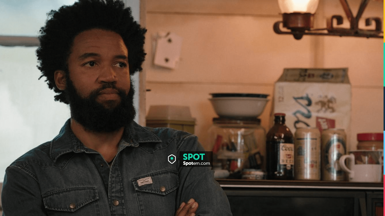 Camisa vaquera Kimes Ranch usada por Colby Mayfield (Denim Richards ...