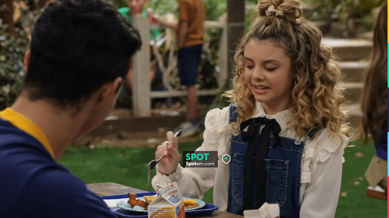 Zara Ruffled Blouse worn by Destiny Baker (Mallory James Mahoney) as ...