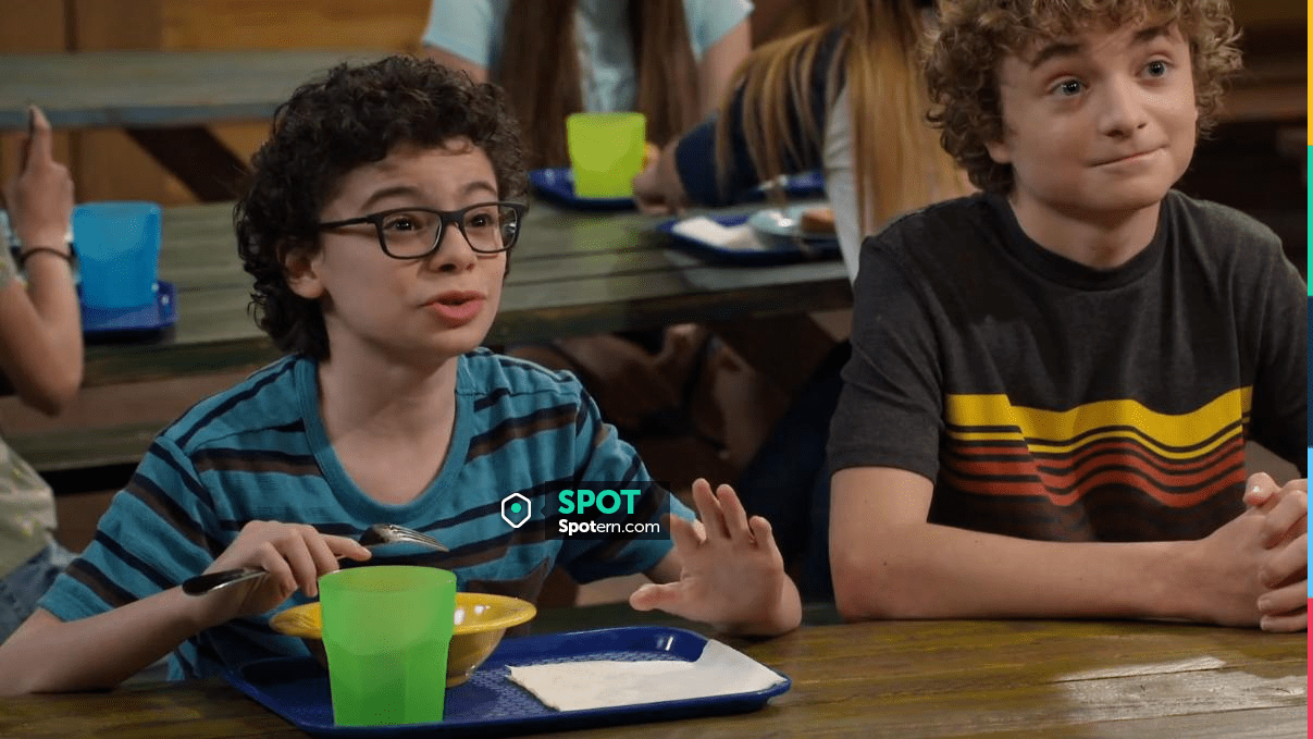 Cat & Jack Short Sleeve Pocket T Shirt worn by Matteo Silva (Raphael ...