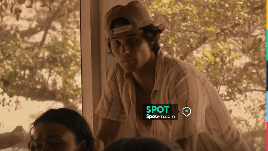 Katin Alan Short Sleeve But­ton-Down Shirt worn by John B Routledge ...