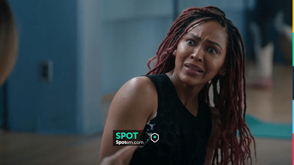 Adam Selman Leo Crop Top worn by Camille Parks (Meagan Good) as seen in ...