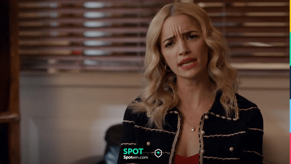 Sandro Short Coatigan worn by Georgia Miller (Brianne Howey) as seen in ...