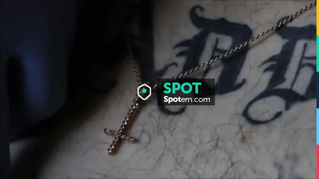 Pink sapphire upside down cross necklace worn by Lil Peep in his Dreams ...