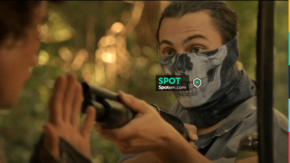 Hitaocity Skull Tubular Mask Worn By Barry Nicholas Cirillo As Seen In Outer Banks S01e07