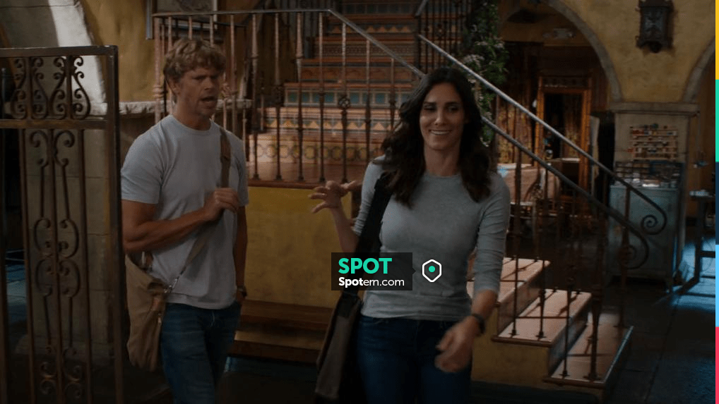 BP. Ribbed Long Sleeve Tee worn by Kensi Blye (Daniela Ruah) as seen in ...