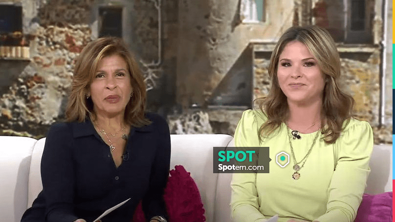 Self Portrait Crystal Neck Cutout Long Sleeve Midi Dress worn by Jenna ...