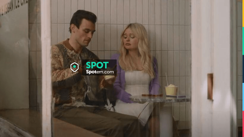 Pierre-Louis Mascia Floral-Print Quilted Bomber Jacket worn by Max ...