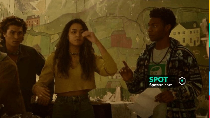 Aasos Design Fes­ti­val Over­sized Track Jack­et worn by Pope Heyward ...